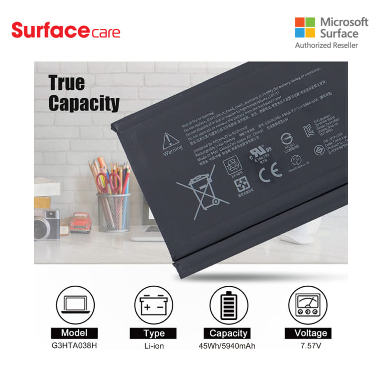 Thay Pin Surface Pro 5 Chính hãng - SurfaceCare.vn