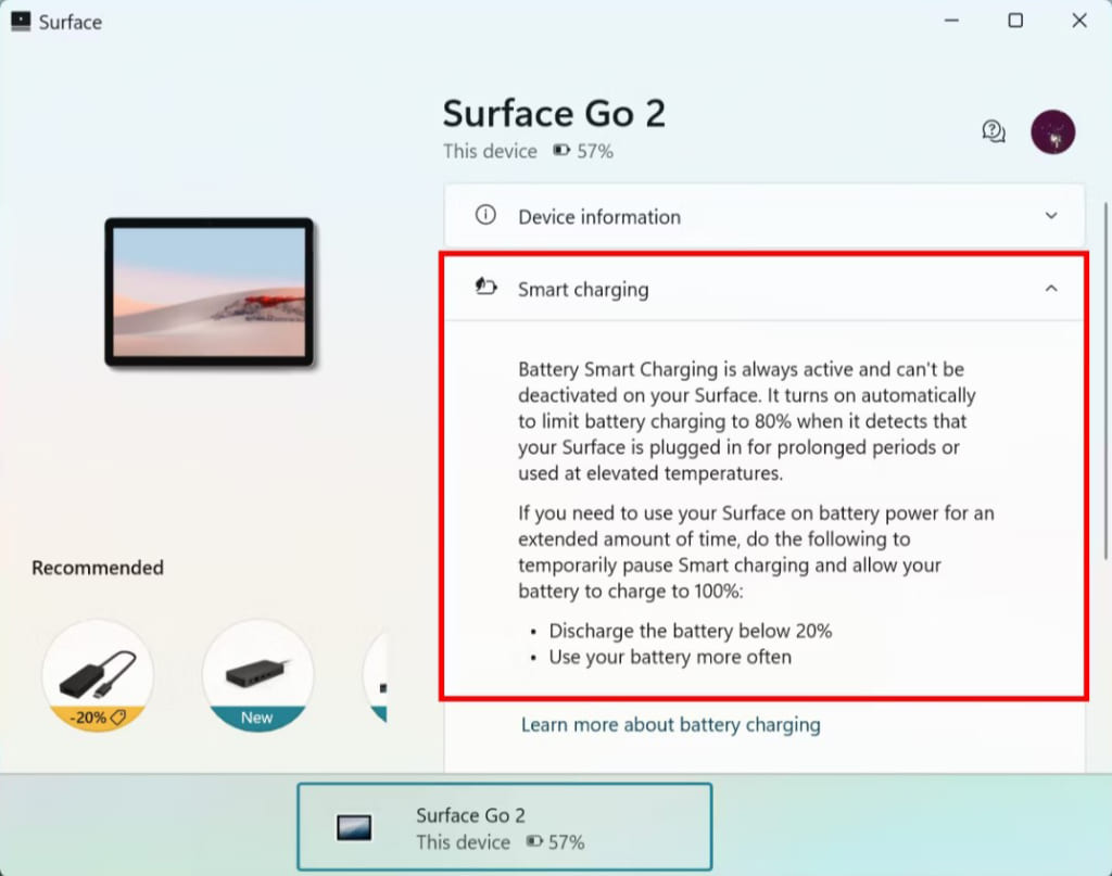 Cách giới hạn mức sạc pin ở mức 80% trên Windows 11 - SurfaceCare.vn