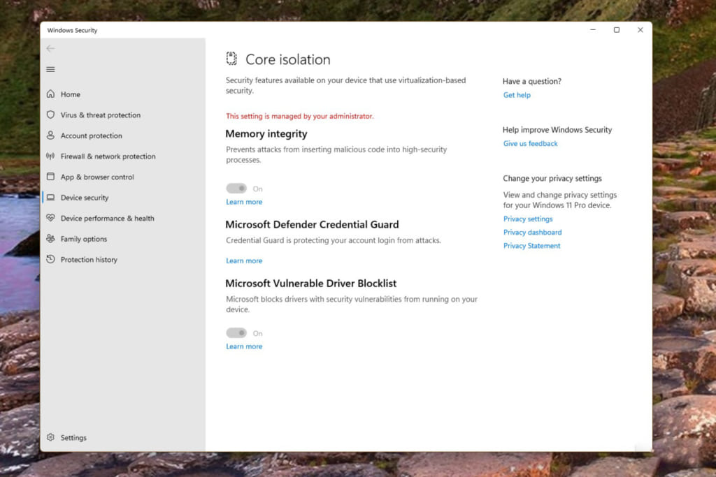 Tính năng Core Isolation có tác dụng gì trên Windows và bạn có nên bật ...