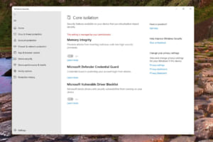 Tính năng Core Isolation có tác dụng gì trên Windows và bạn có nên bật ...