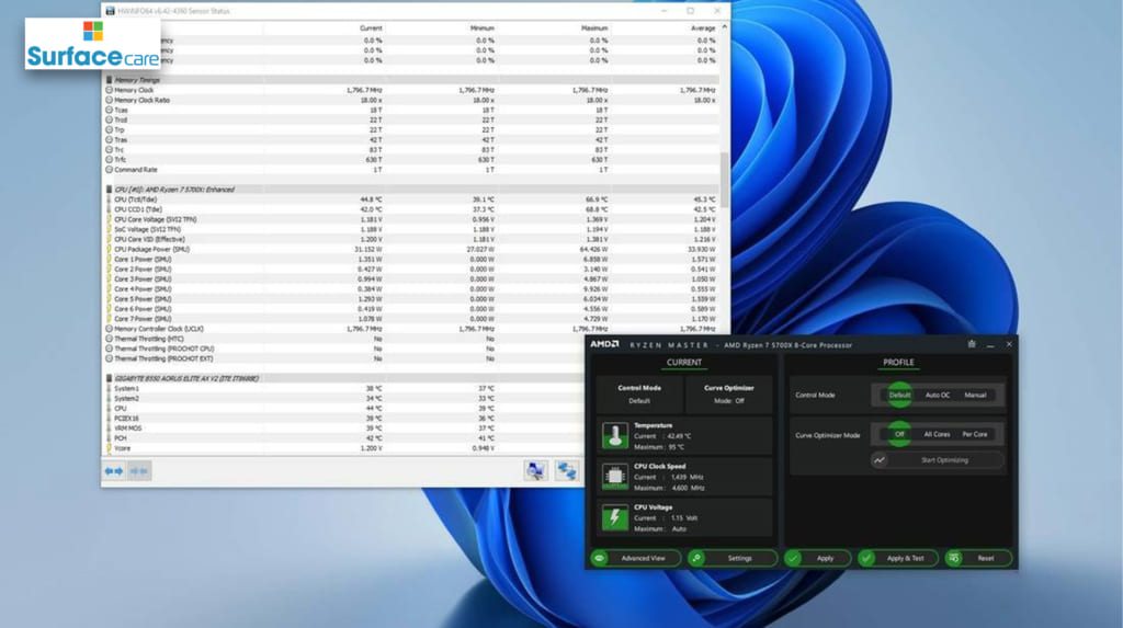 Cách Kiểm Tra Nhiệt độ Cpu Trong Windows 11 Surfacecare Vn