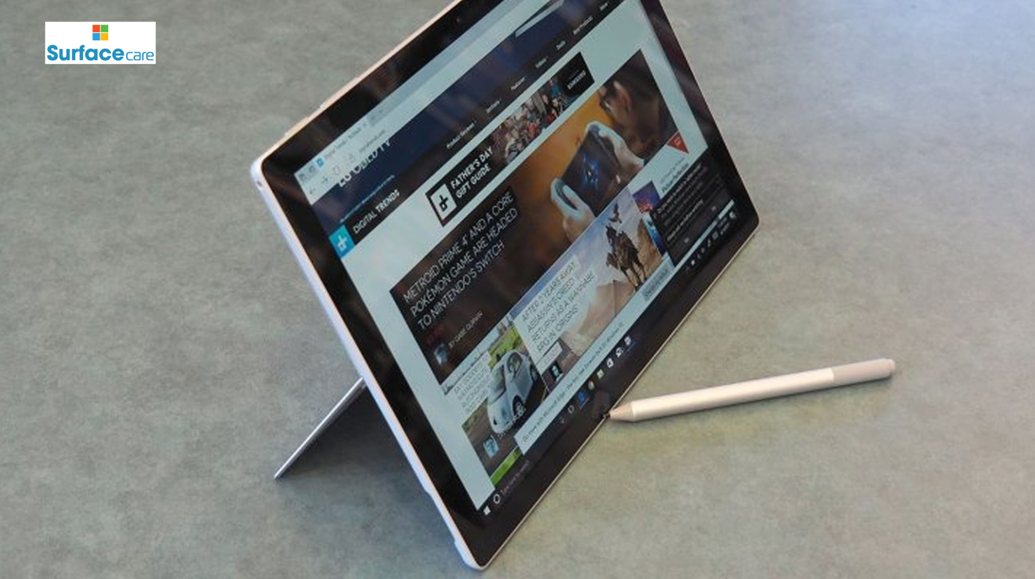 Sửa chữa Surface uy tín, lấy ngay tại Hà Nội, HCM - Surface Care